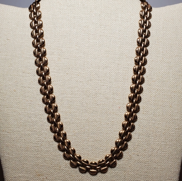 Krementz | Jewelry | Vintage Krementz Gold Link Necklace | Poshmark